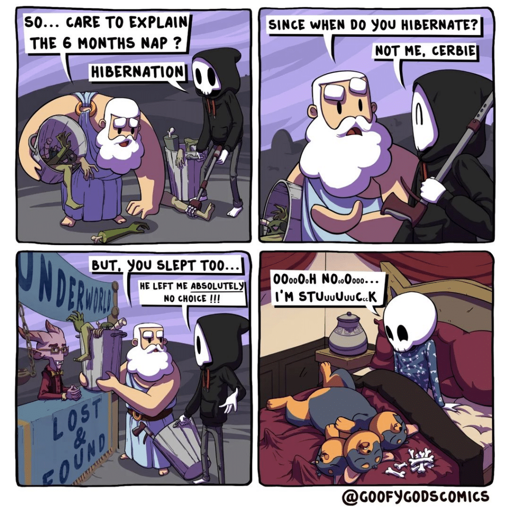 Here are 25 Comics from "Goofy Gods Comics" about how God Deals with ...