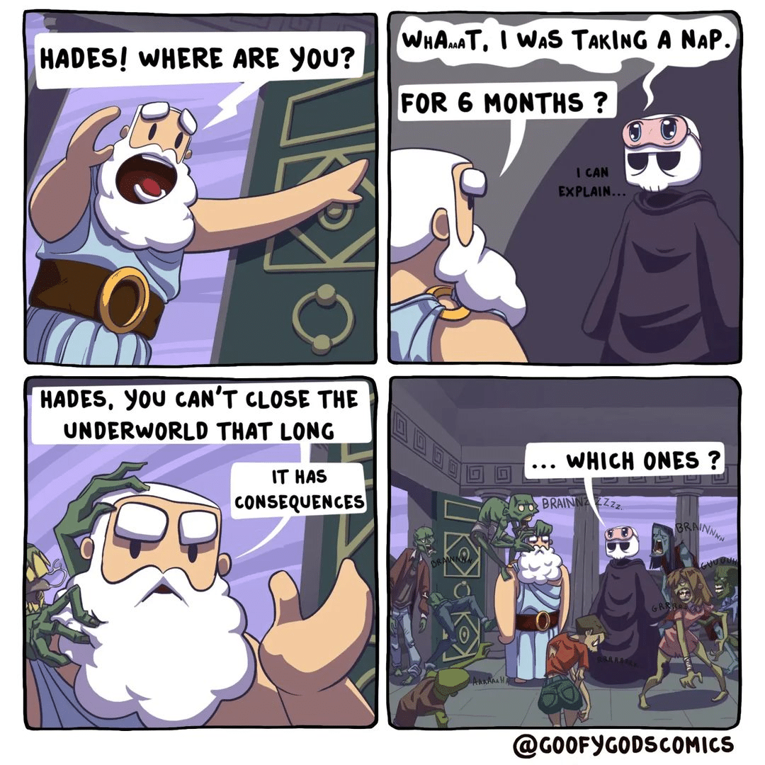 Here are 25 Comics from "Goofy Gods Comics" about how God Deals with ...