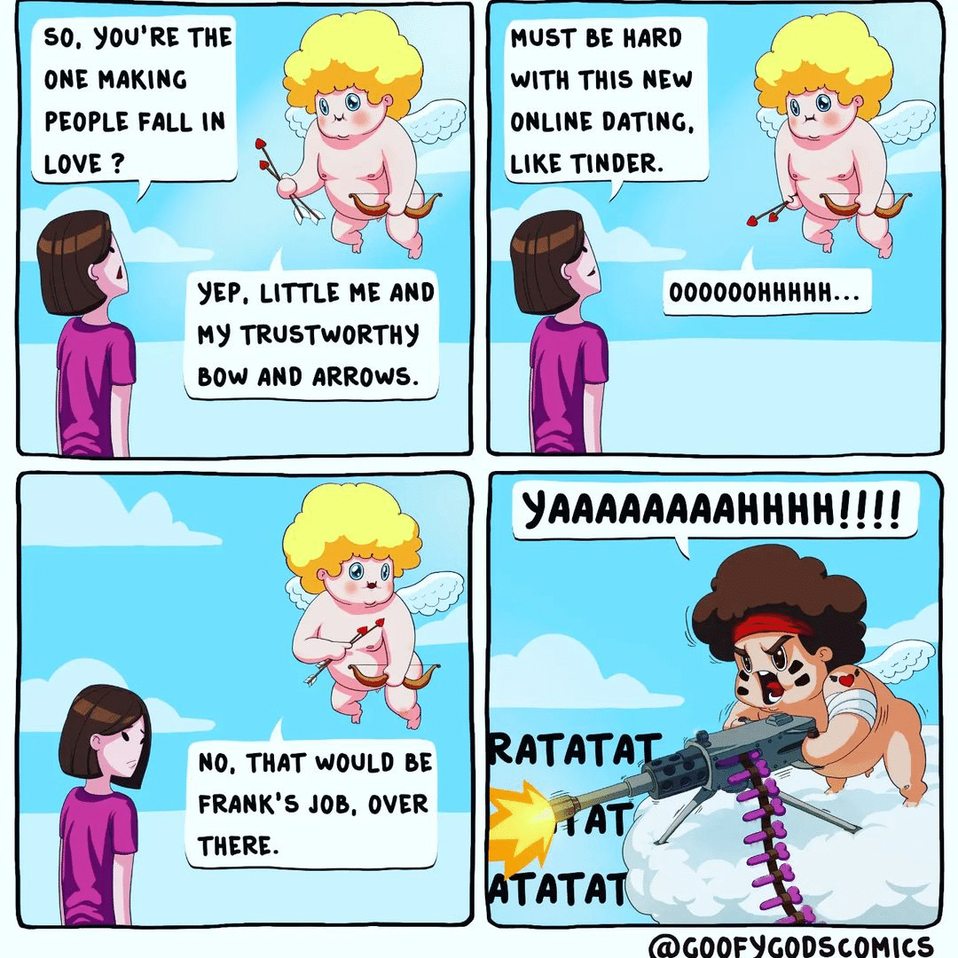 Here are 25 Comics from "Goofy Gods Comics" about how God Deals with ...