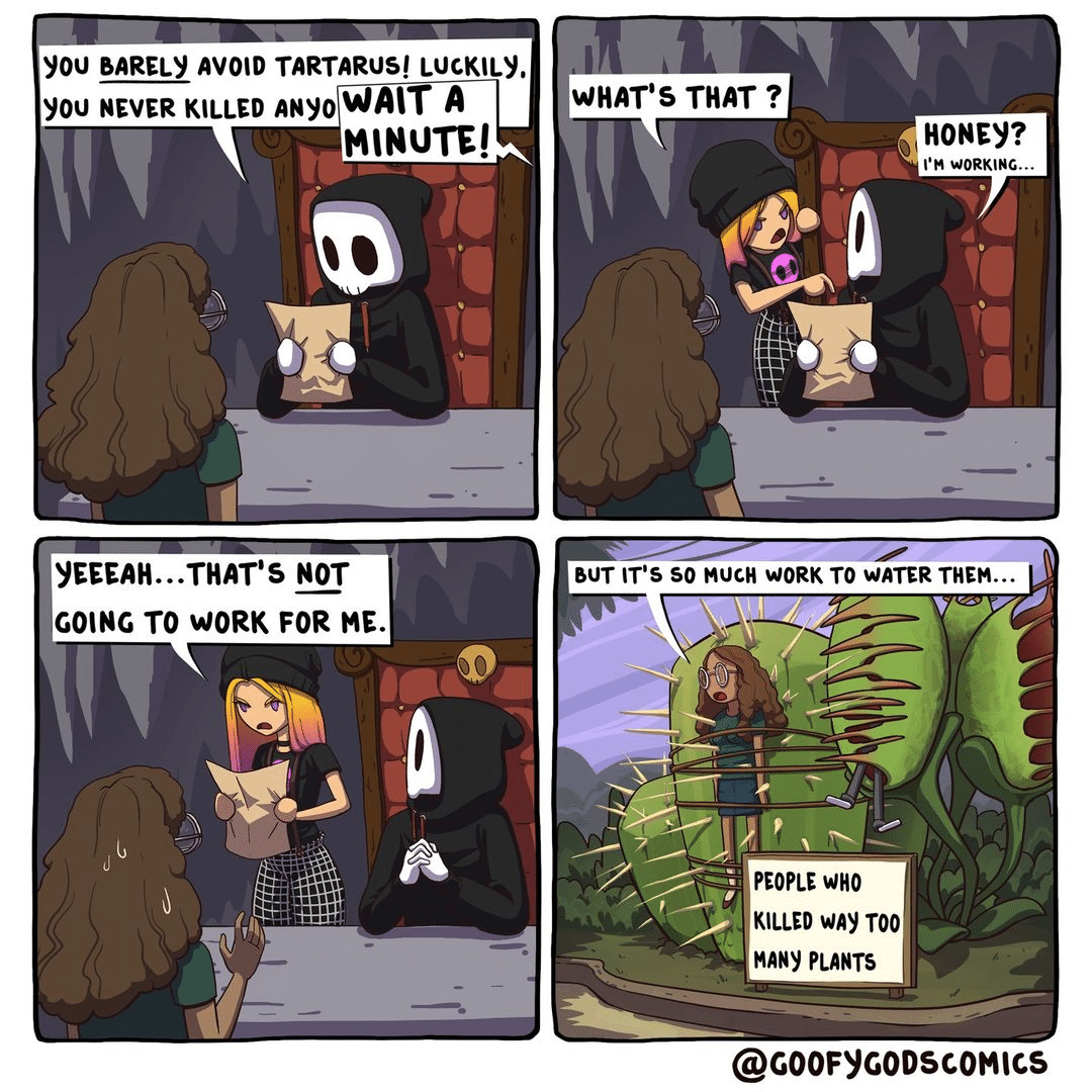 Here are 25 Comics from "Goofy Gods Comics" about how God Deals with ...