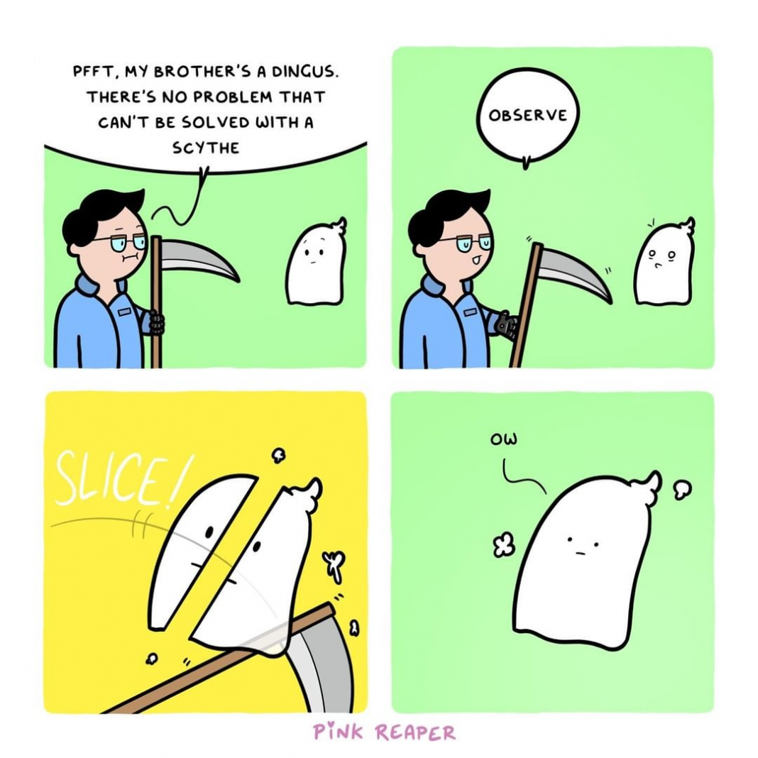 20 Wholesome Comics about the Grim Reaper That might Make your Day Happy | Comics To Read