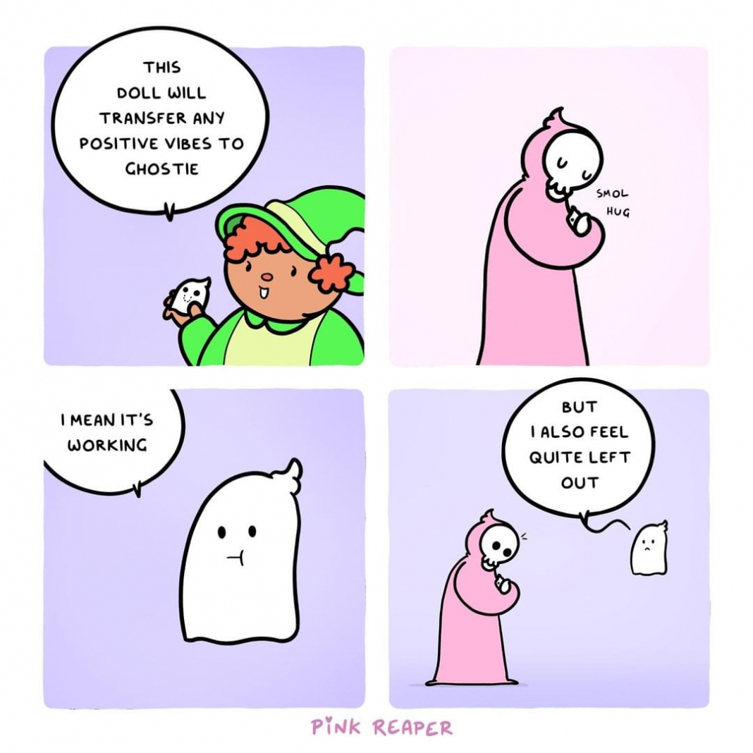 20 Wholesome Comics about the Grim Reaper That might Make your Day Happy | Comics To Read