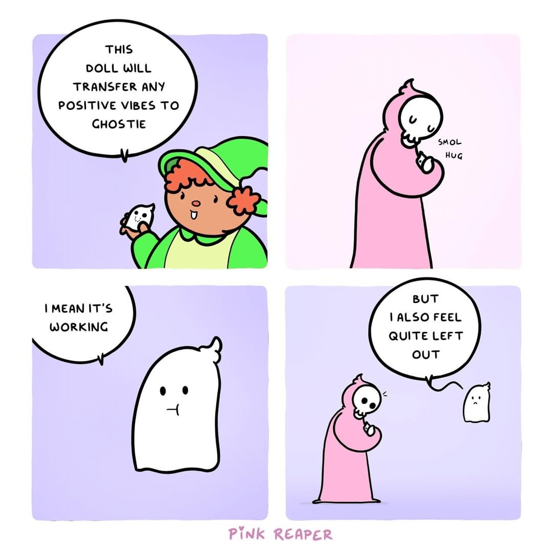 20 Wholesome Comics about the Grim Reaper That might Make your Day Happy | Comics To Read