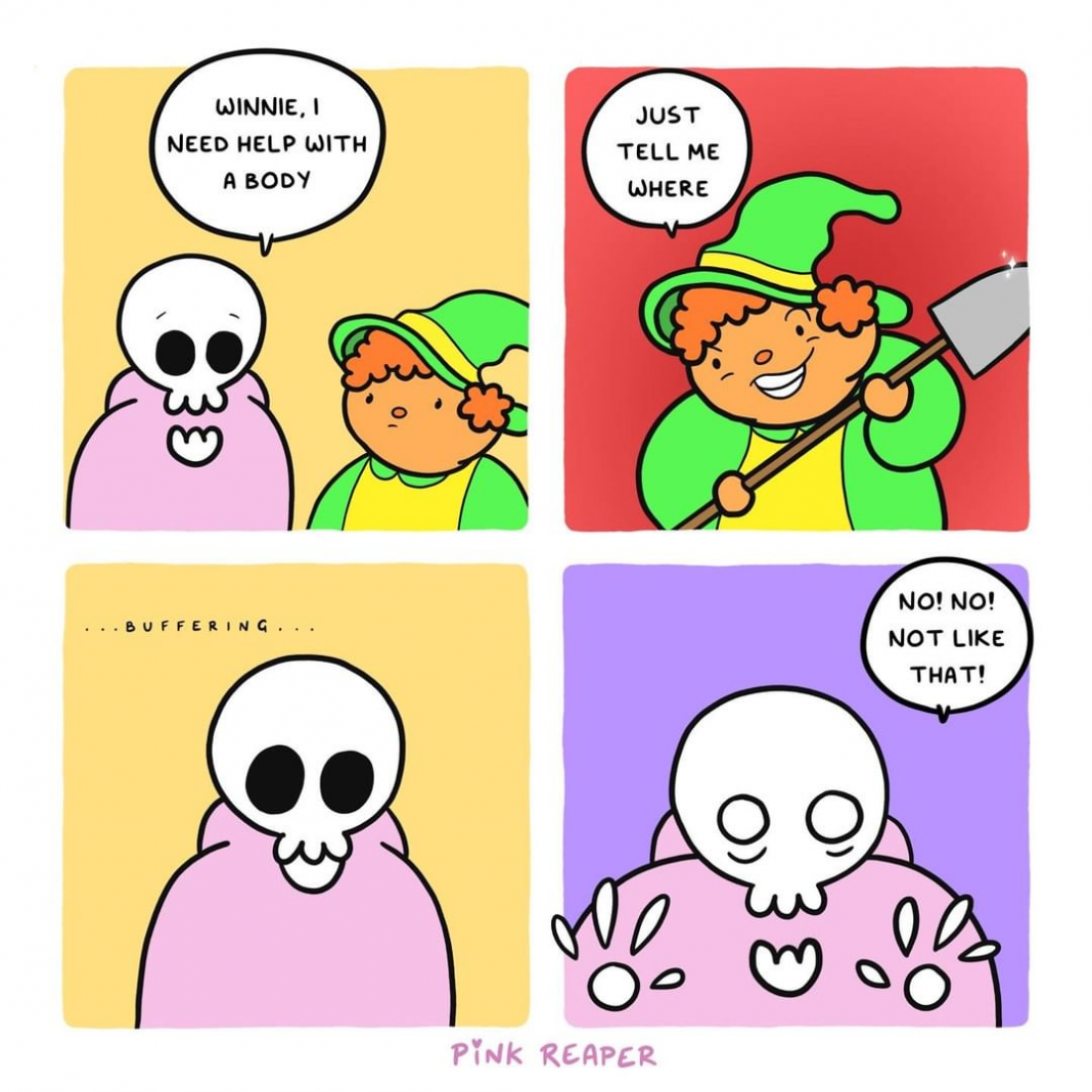 20 Wholesome Comics about the Grim Reaper That might Make your Day ...