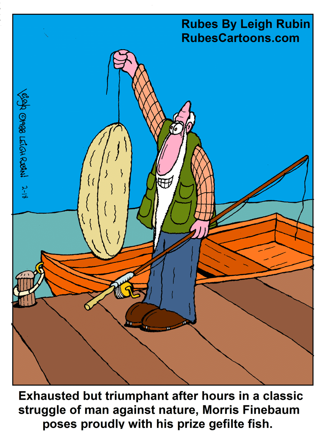 20 Comics by Leigh Rubin That Combine Dark Humor with Hilarious Endings ...