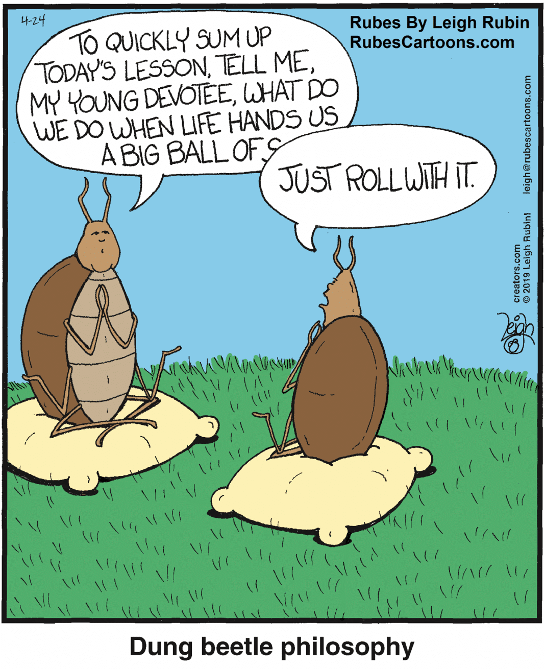 20 Comics by Leigh Rubin That Combine Dark Humor with Hilarious Endings ...