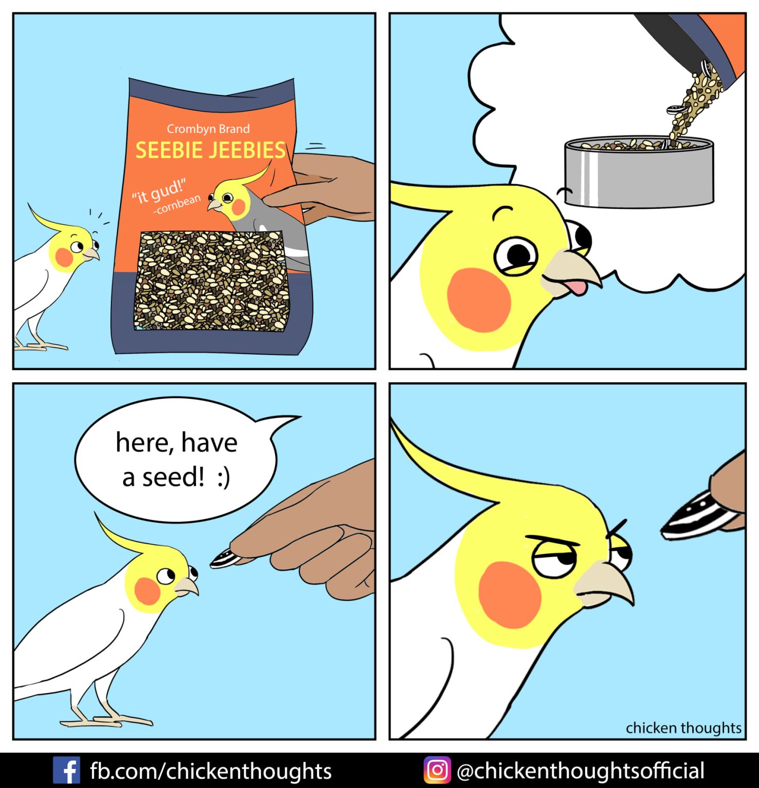 20 Funny Comics About Birds That Will Make You Fall in Love With Them ...