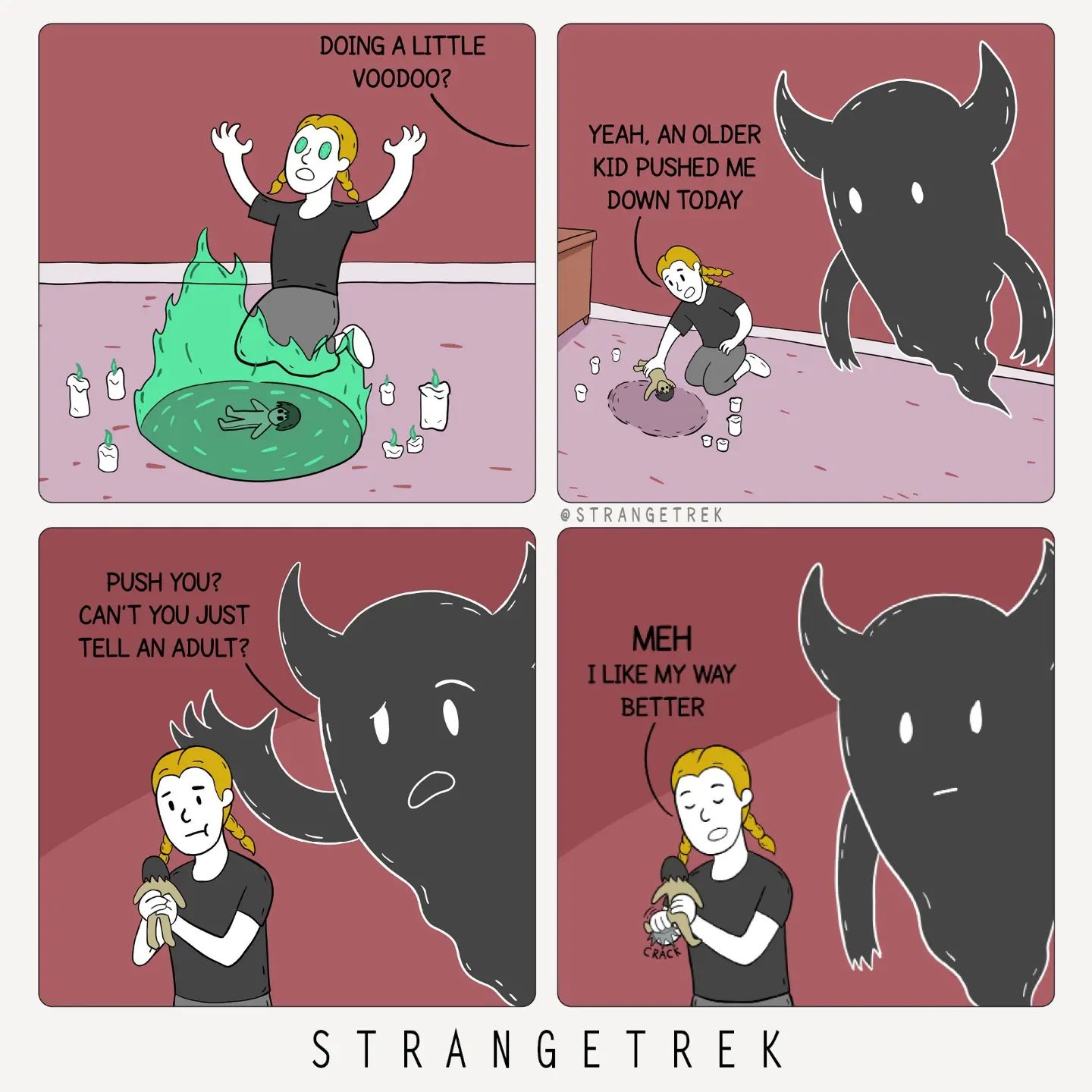 20 Comics Created By StrangeTrek That Have Unexpected Endings And Dark ...