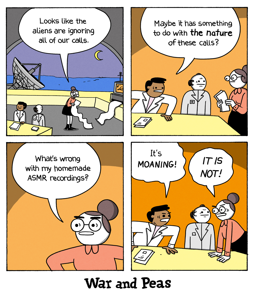 20 Hilarious Comics with Dark and Twisted Endings By "War and Peas" | Comics To Read