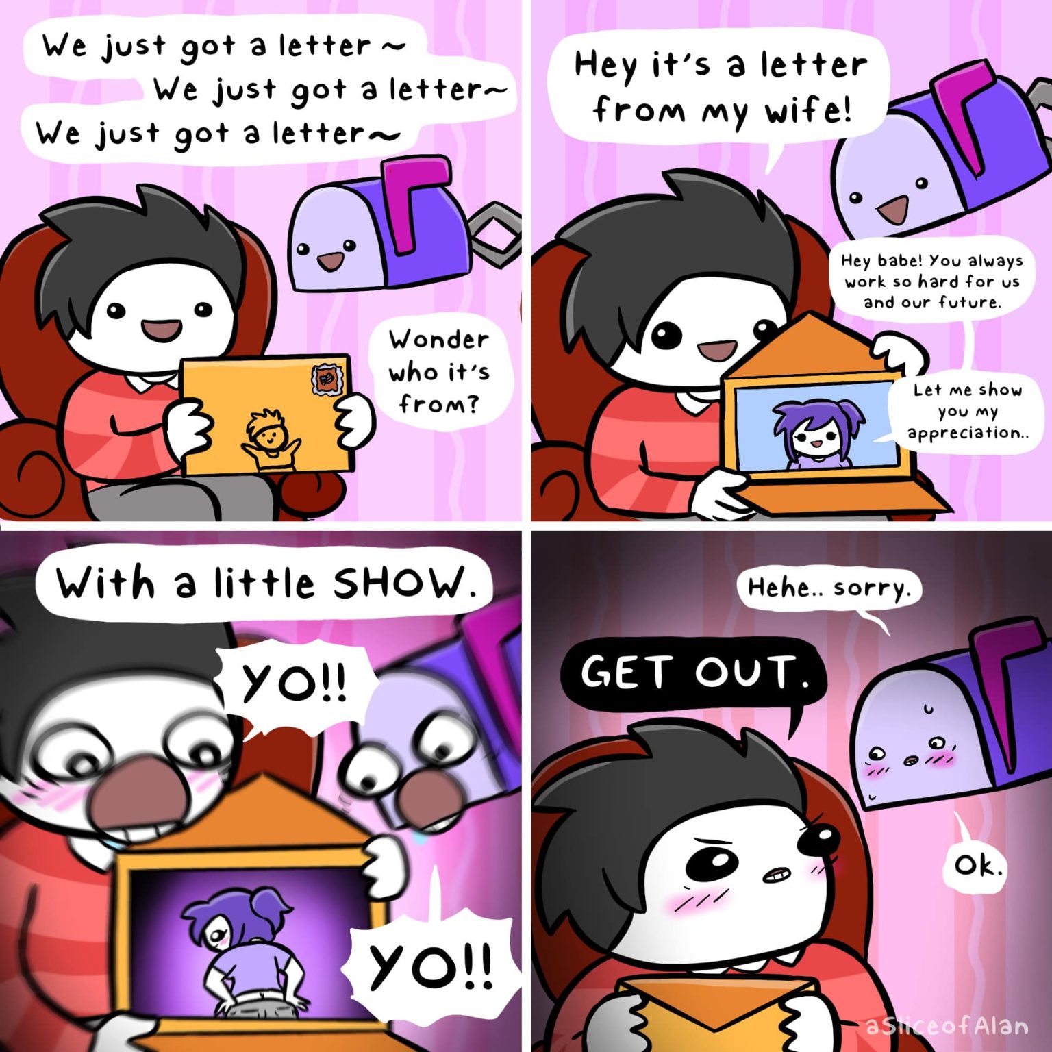 20 Amusing "Slice of Alan" Comics That Feature Cheeky Humor And Dark Twists | Comics To Read