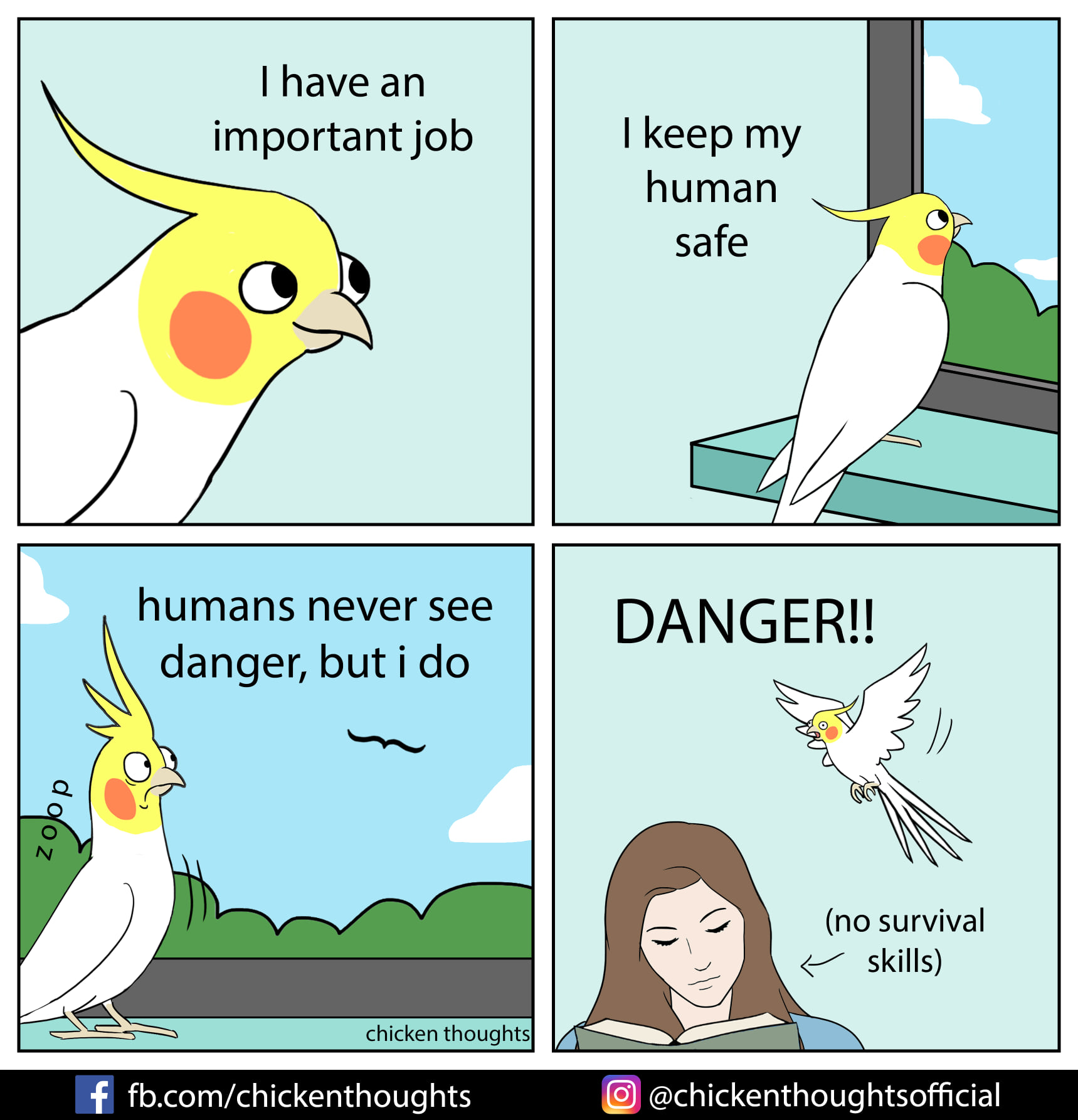 20 Hilarious Comics About Parrots With Latest Collection By ...