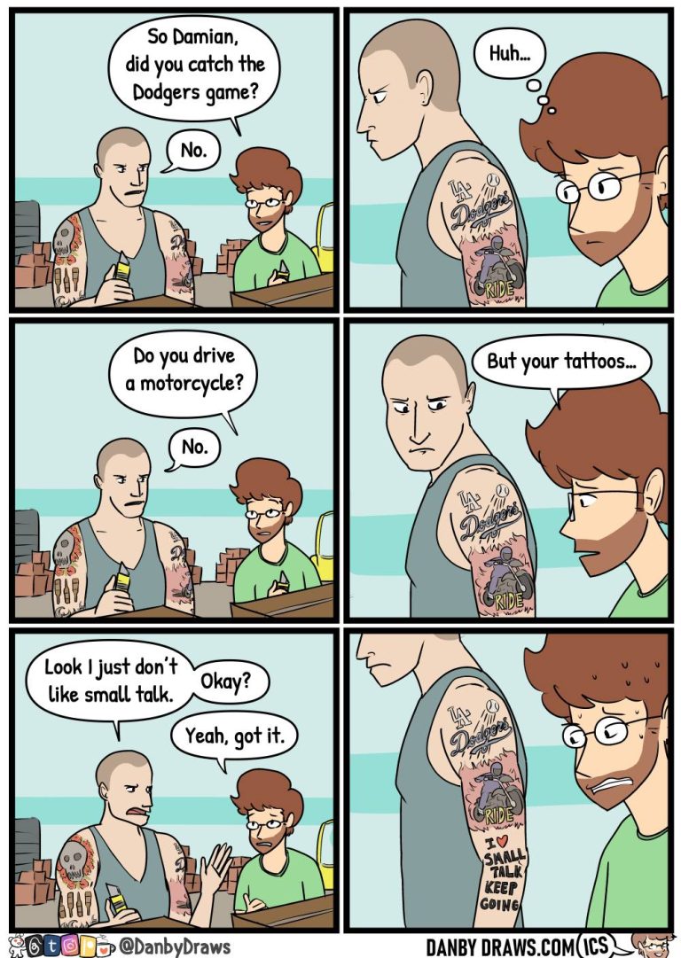 20 Hilarious Comics With Unexpected Twists And Dark Humor By Danbydraws | Comics To Read