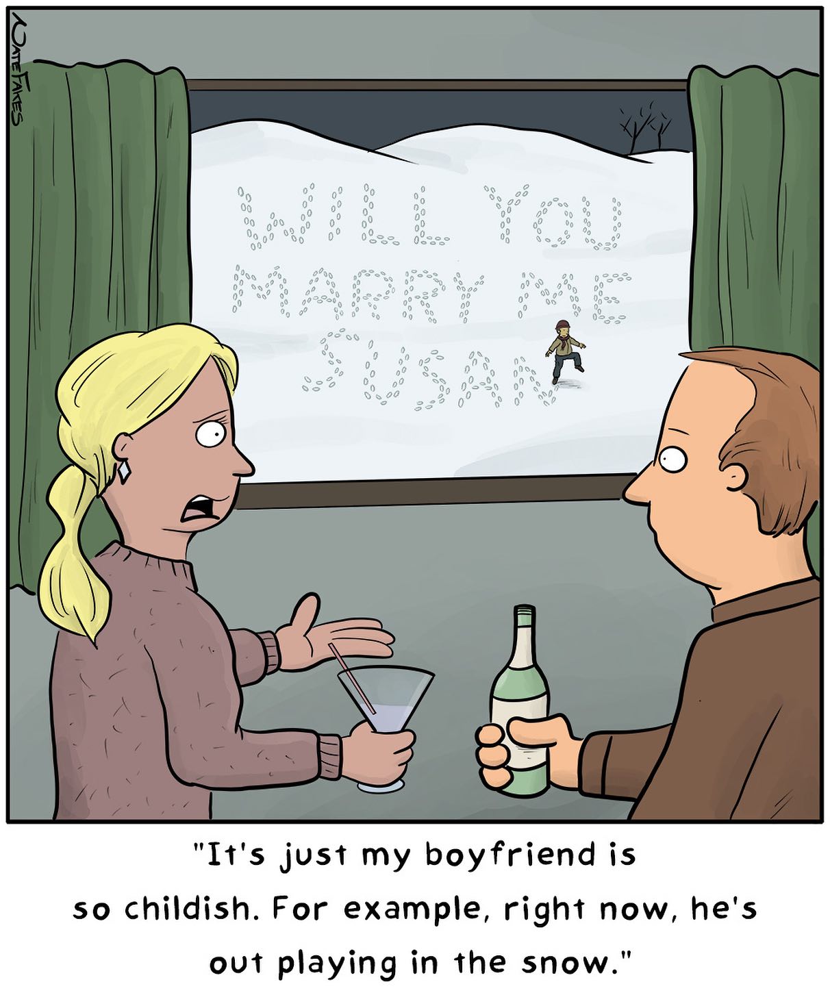 20 Times When Nate Fakes, a Comics Artist, Made His Fans laugh With His ...