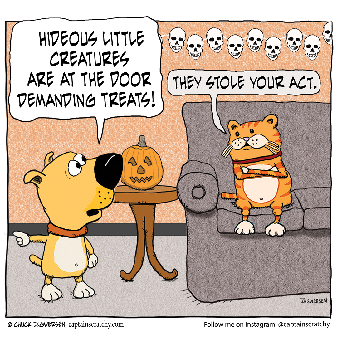 20 Times Captain Scratchy Used Animal Characters To Make People Laugh ...