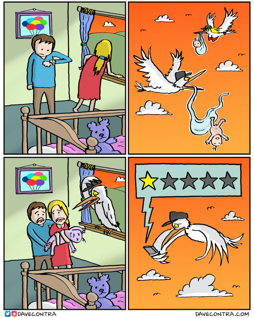 20 Dave Contra Comics Loaded With Dark Humor | Comics To Read