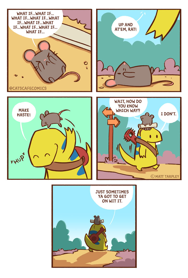 20 Cats Cafe Comics Illustrating The Life Of Cat As Barista | Comics To ...