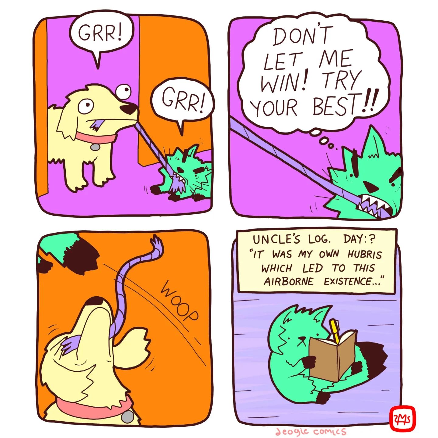 20 Deogie Comics Illustrates the Life of a Dog Who Understands All ...