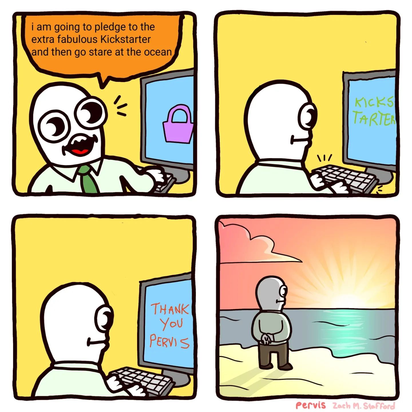 20 Previs Comics Illustrating The Life Of Human with Office Work ...