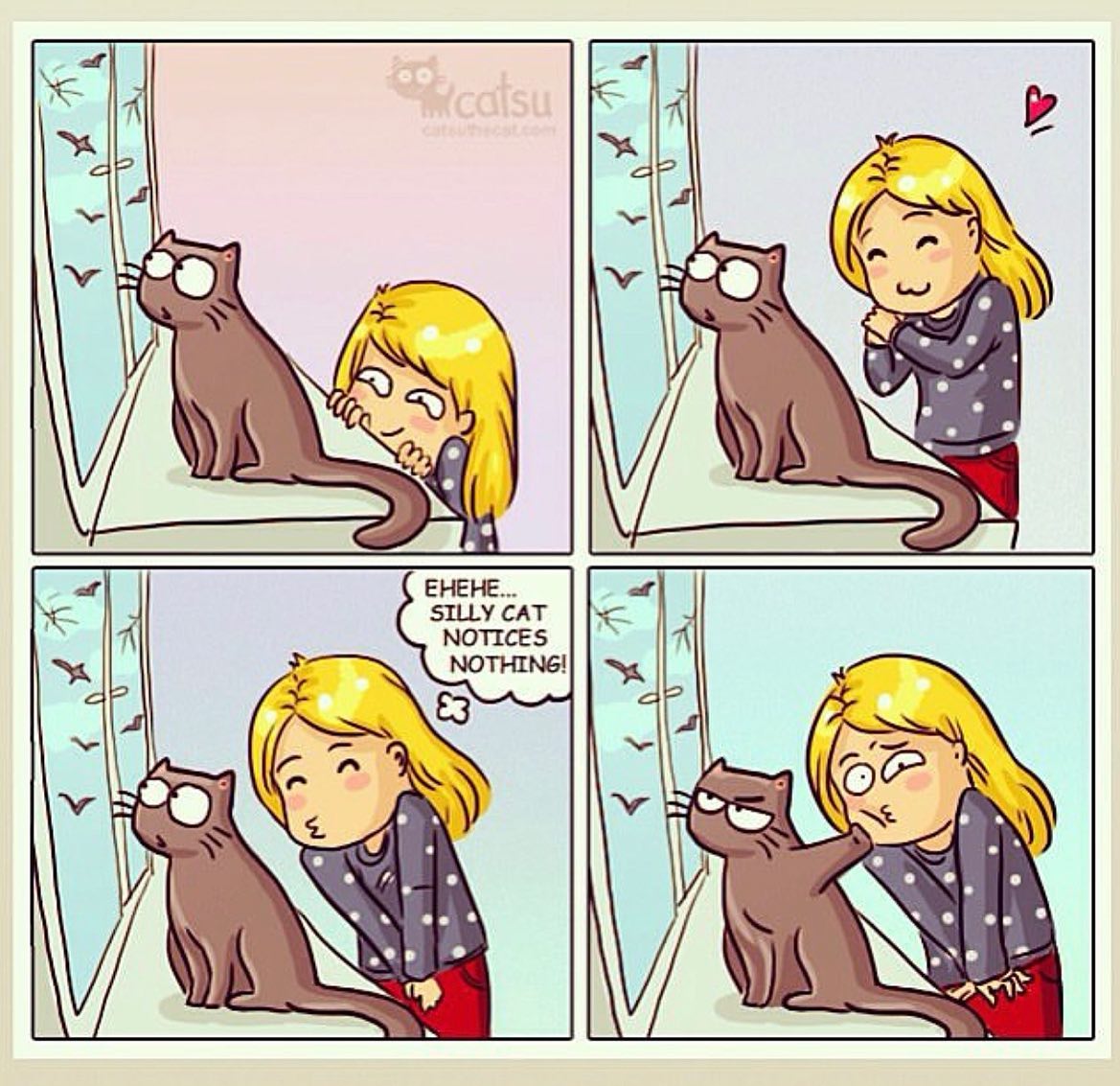 20 Catsu the Cat Comics that Portray the Benefits of Having Cat ...