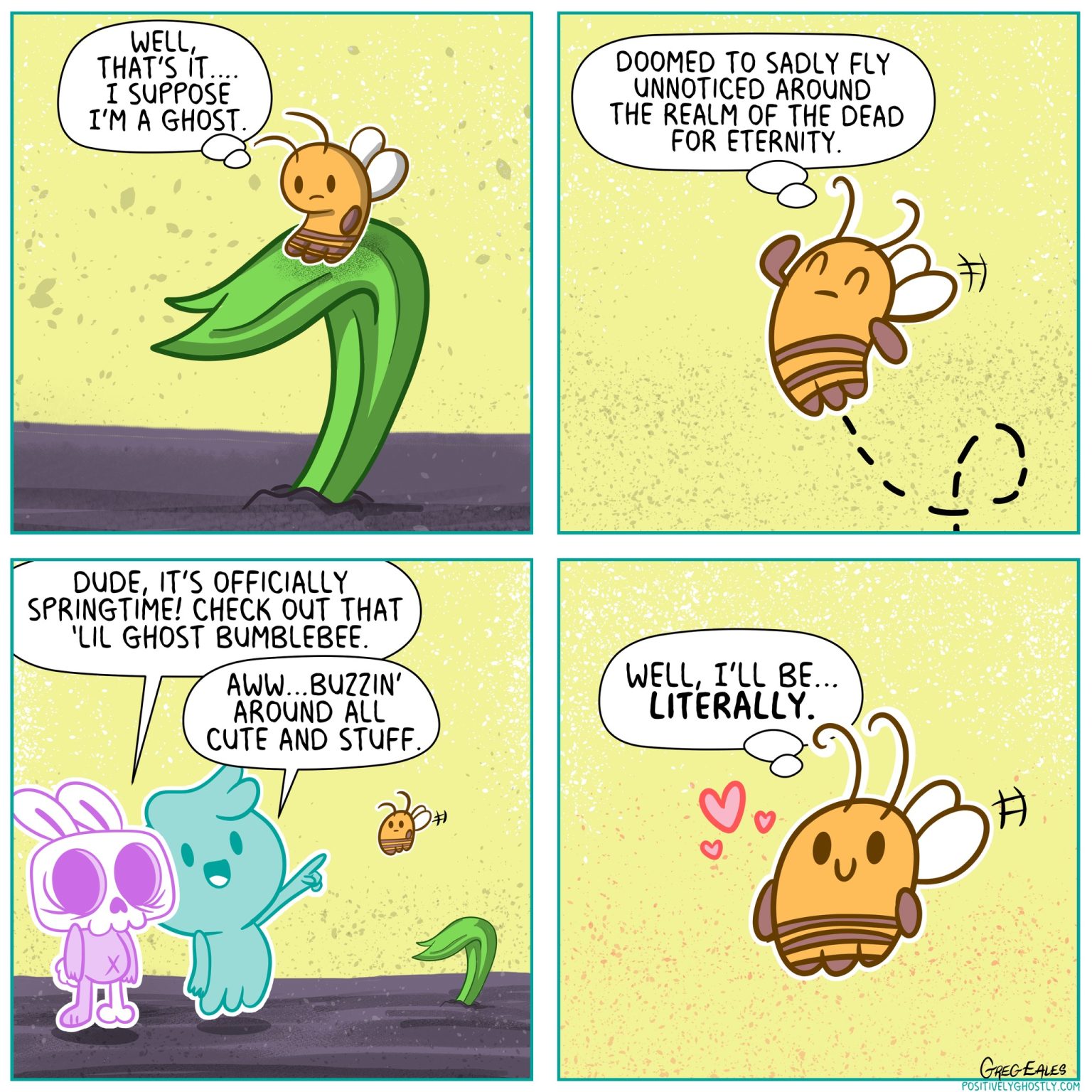 20 Positively Ghostly Comics Whoes Trying To Fit In A Human Life ...