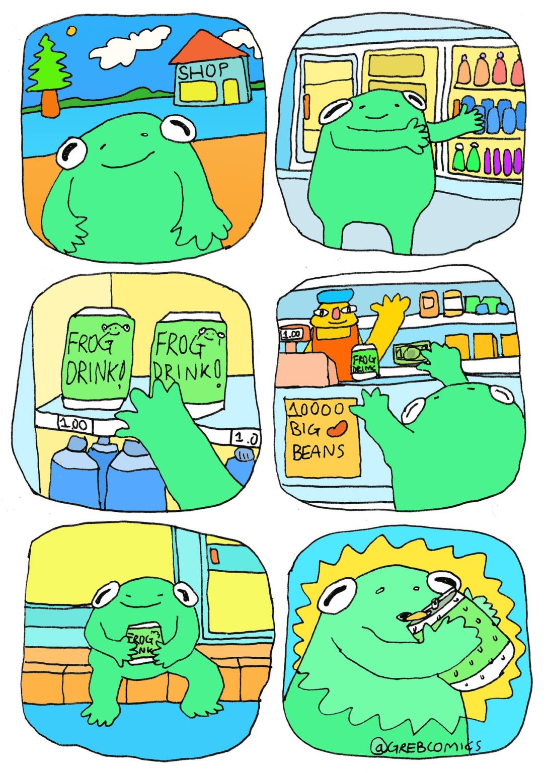 20 Greb Comics Whoes Frog Soup Recipe Is Full Of Humours Things ...