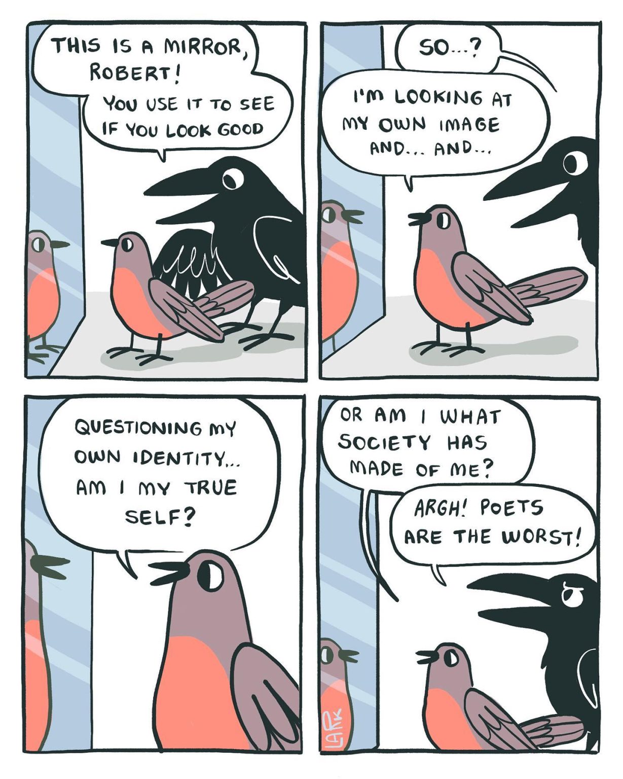20 Larkness Comics Illustrating the Animal Work Life | Comics To Read