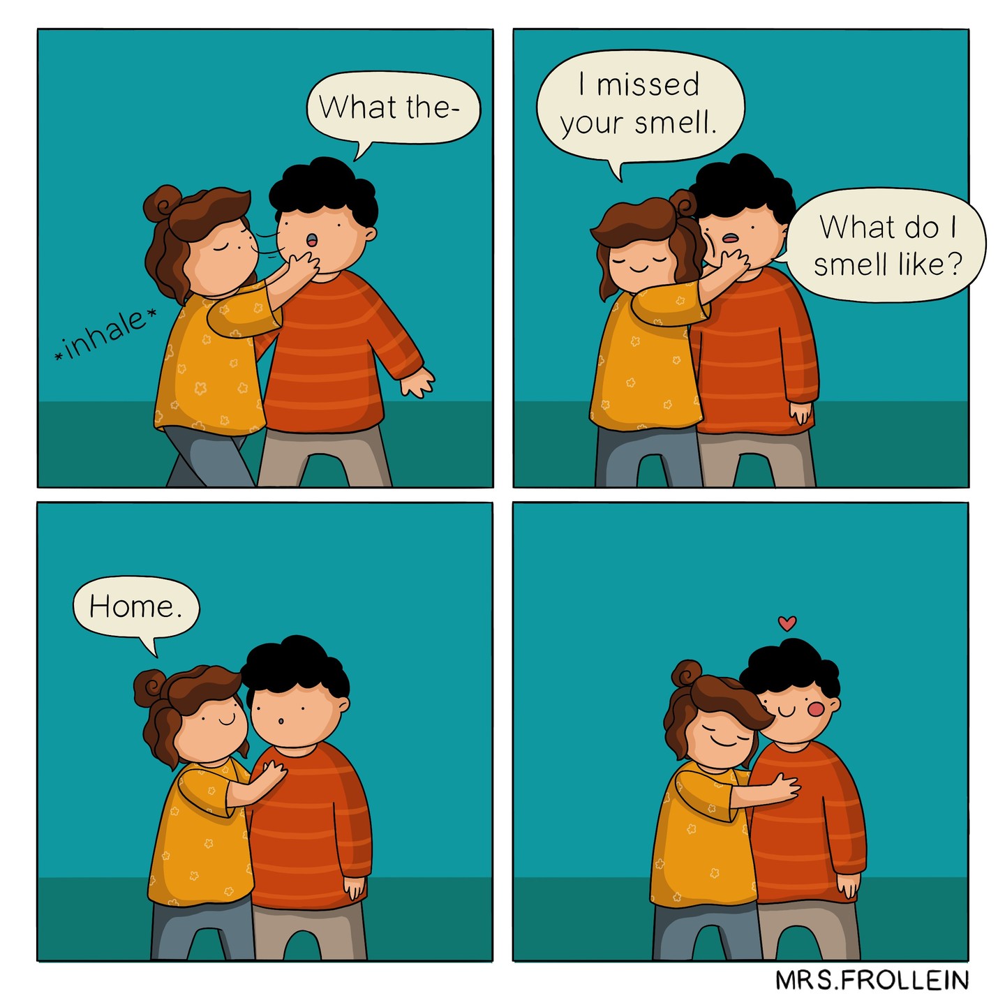 20 Mrs.Frollein Comics Portraying The Humors Couple Life | Comics To Read