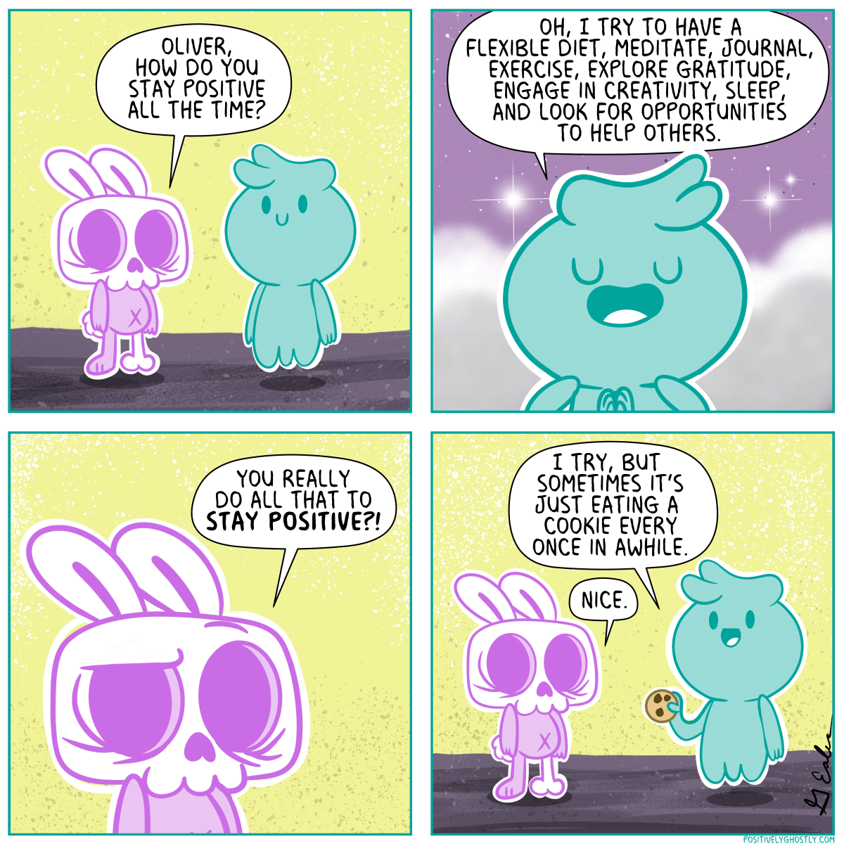 20 Positively Ghostly Comics Whoes Trying To Fit In A Human Life ...