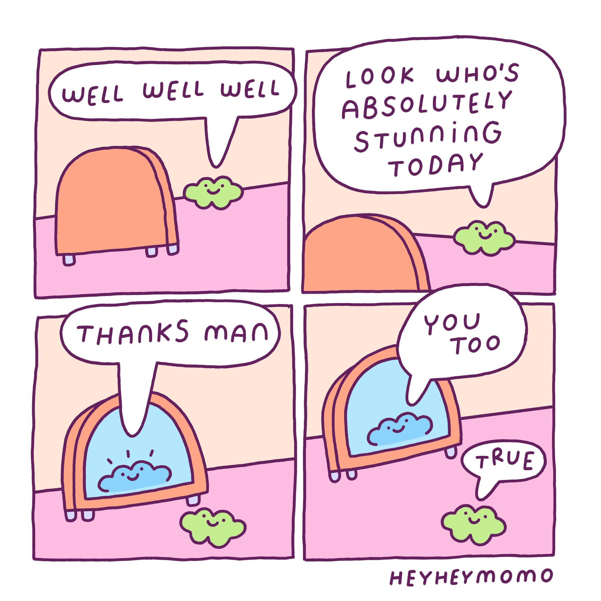20 Heyhey Momo Draws Comics Illustrates the positivity and Witty Humour ...