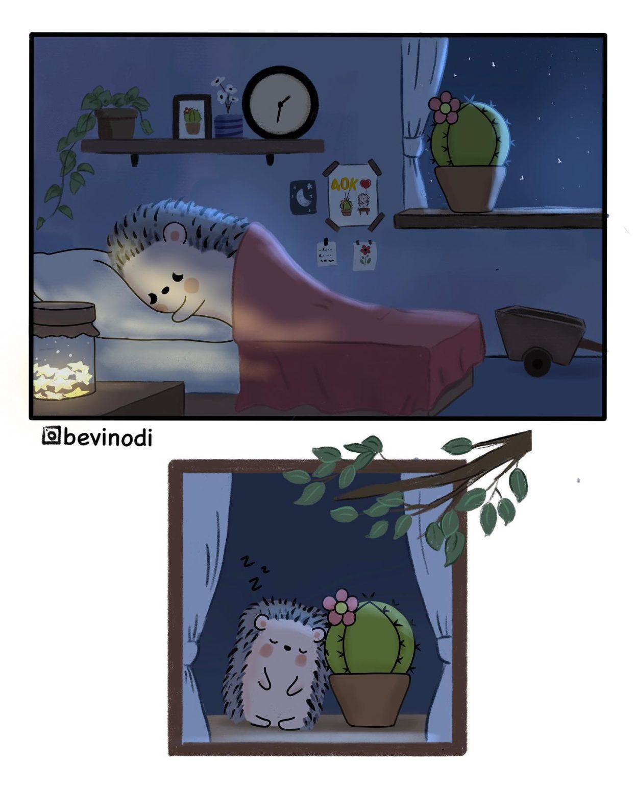 20 Bevinodi Comics Portrays Cute Moments Of Animals With Their Kids ...