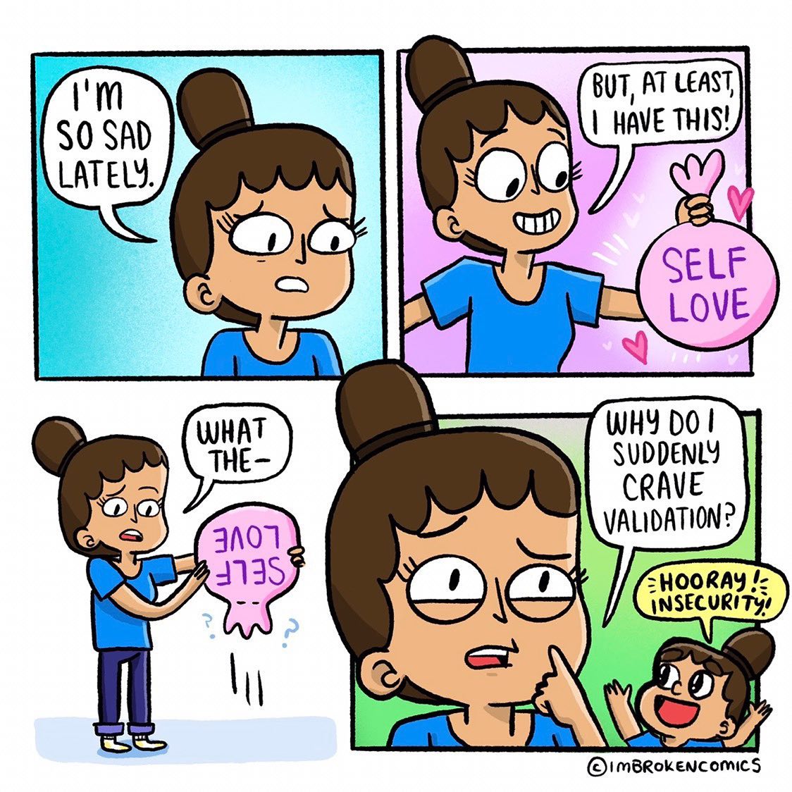 20 I'm Broken Comics Portrays The Harsh Time Artist Went Through | Comics To Read