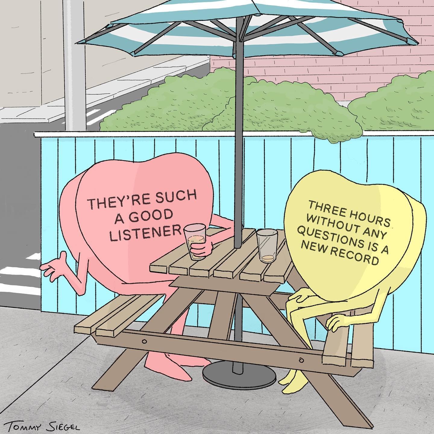 20 Single Panel Comics Portrays the Inner Feelings Of Heart By Candy ...