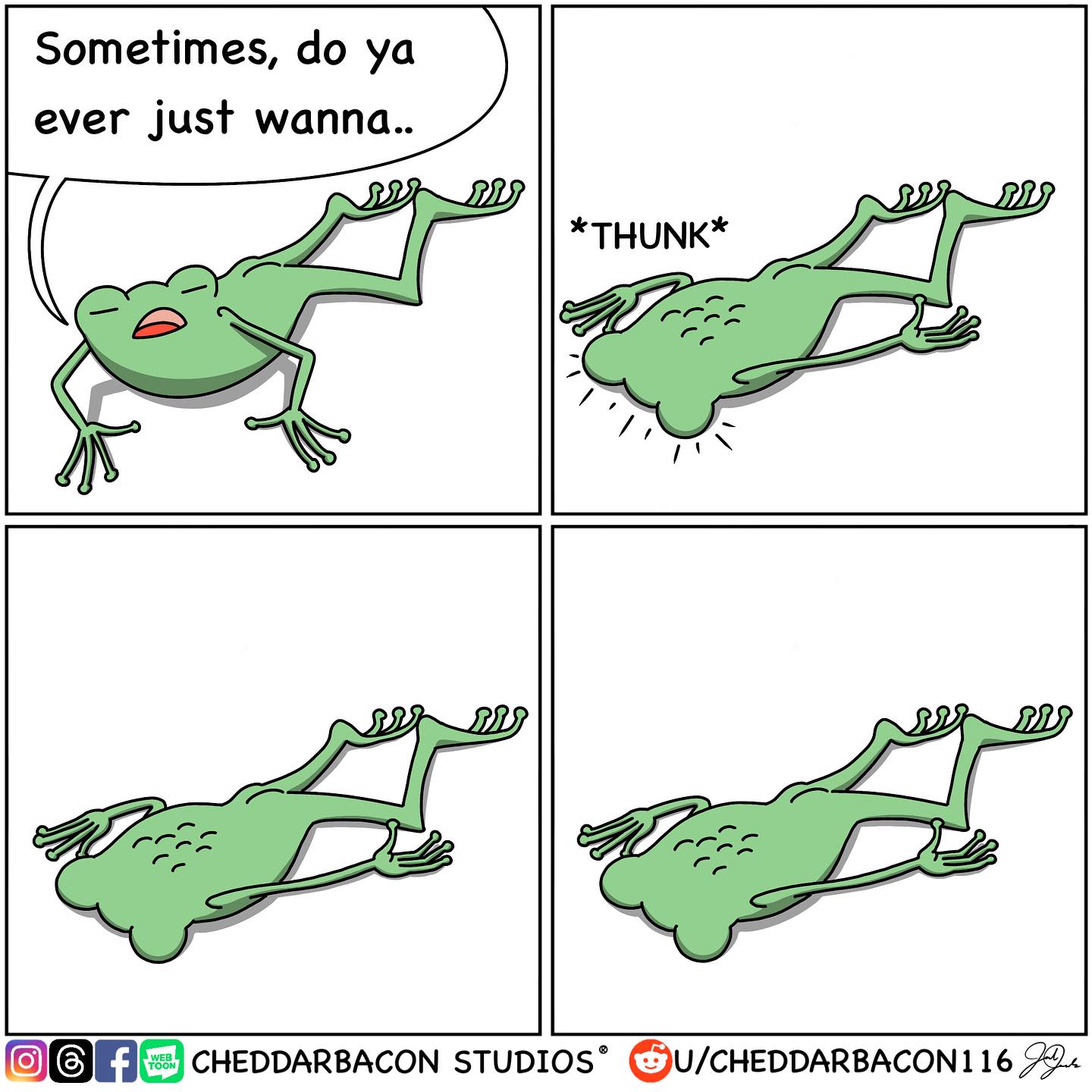 20 Cheddar Bacon Comics Portrays The World Of Dark Humor | Comics To Read
