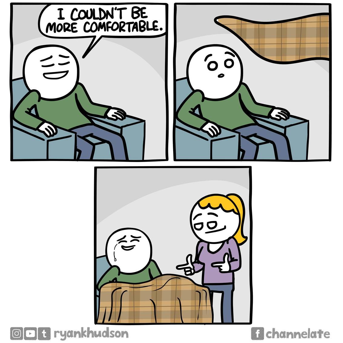 20 Ryank Hudson Comics Illustrates A Man Dealing With Modren Problems ...