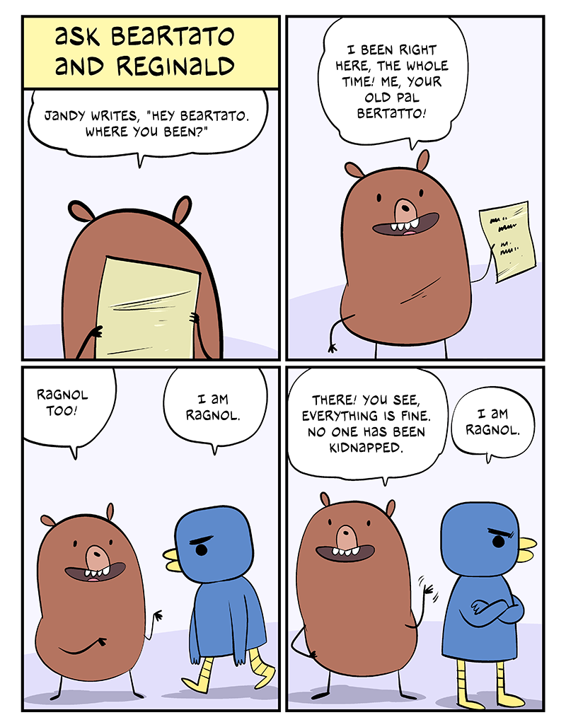 20 Nedroid Comics Portray The Friendship Story Of Bird And Animal ...