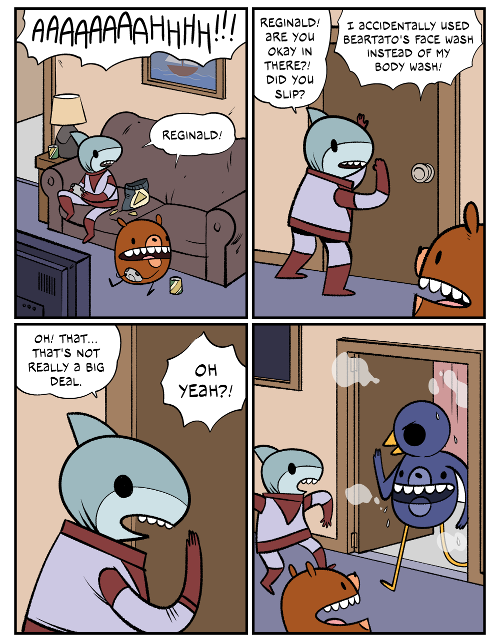 20 Nedroid Comics Portray The Friendship Story Of Bird And Animal ...