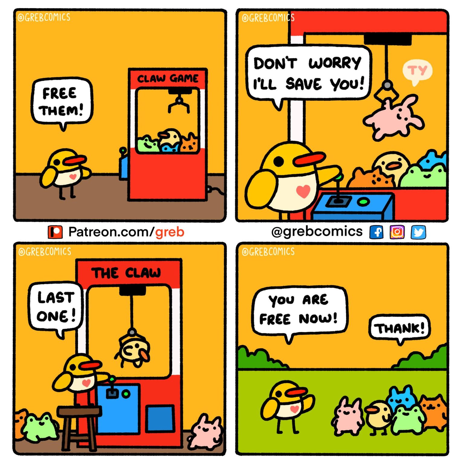 20 Wholesome Comics By GrebComics Showing The Sweet And Naughty Side ...