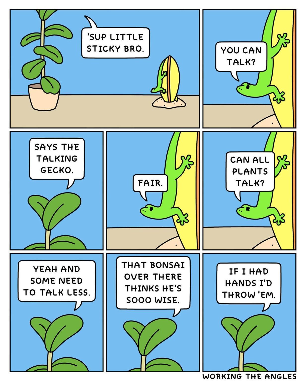 20 Working The Angles Comics Portrays Two Dog Friends Exploring The ...