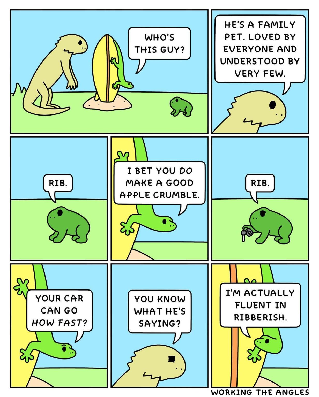 20 Working The Angles Comics Portrays Two Dog Friends Exploring The ...