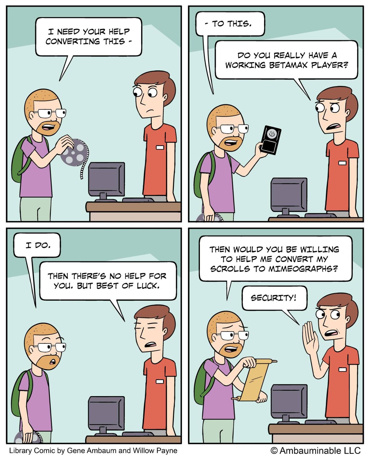20 Comics Portrays The Struggles Of Librarians Loaded With Twist and ...