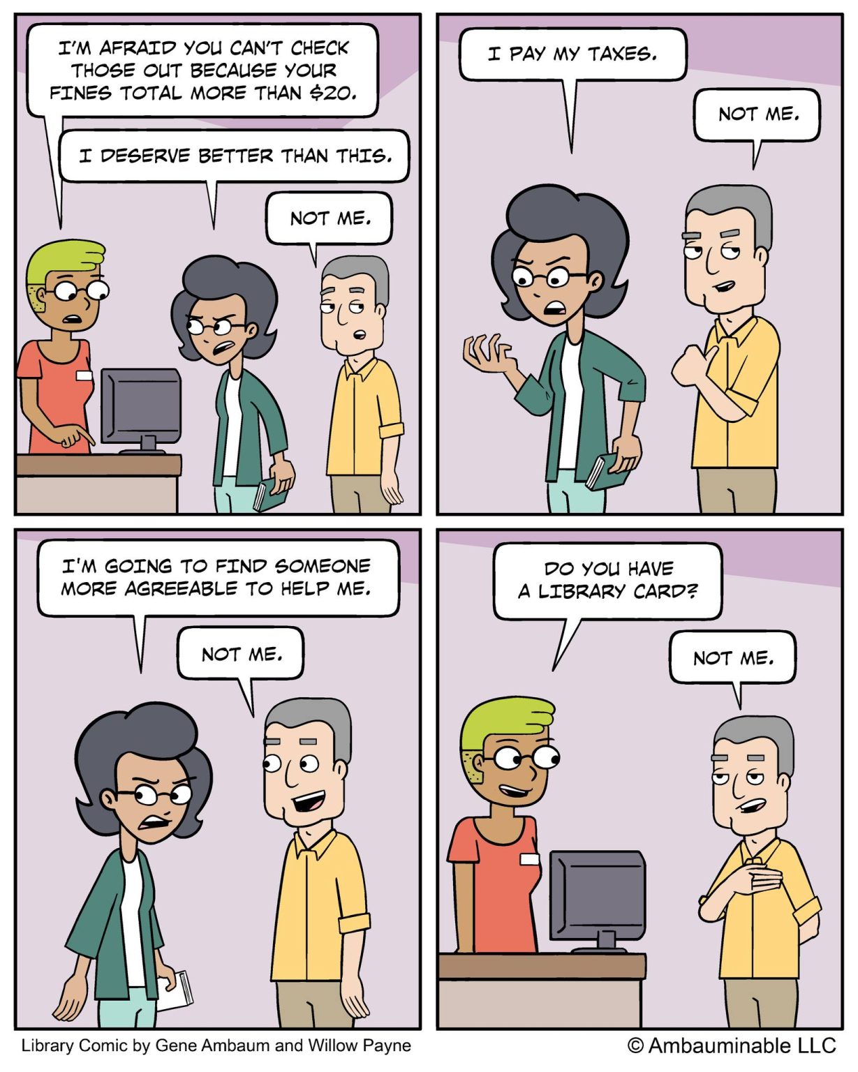 20 Comics Portrays The Struggles Of Librarians Loaded With Twist and ...