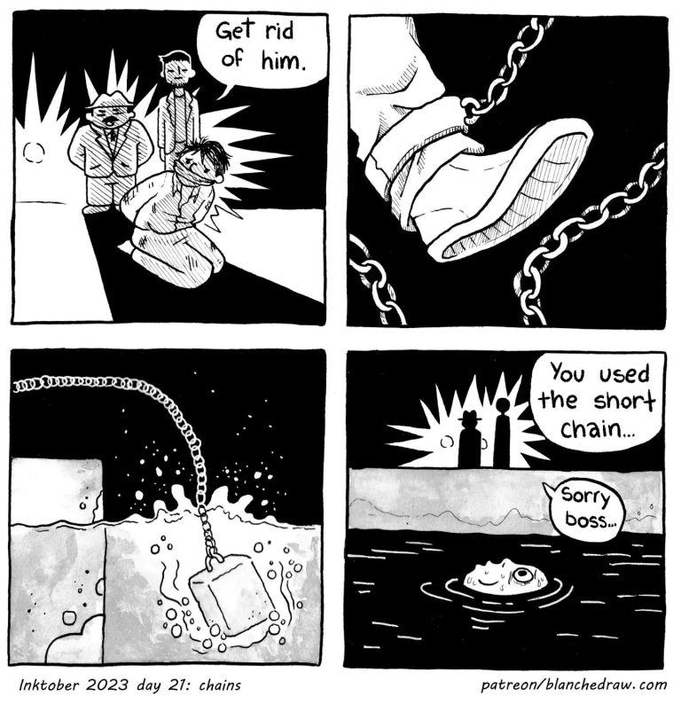 20 Blanche Draw Comics That Surprise You with Every Ending | Comics To Read