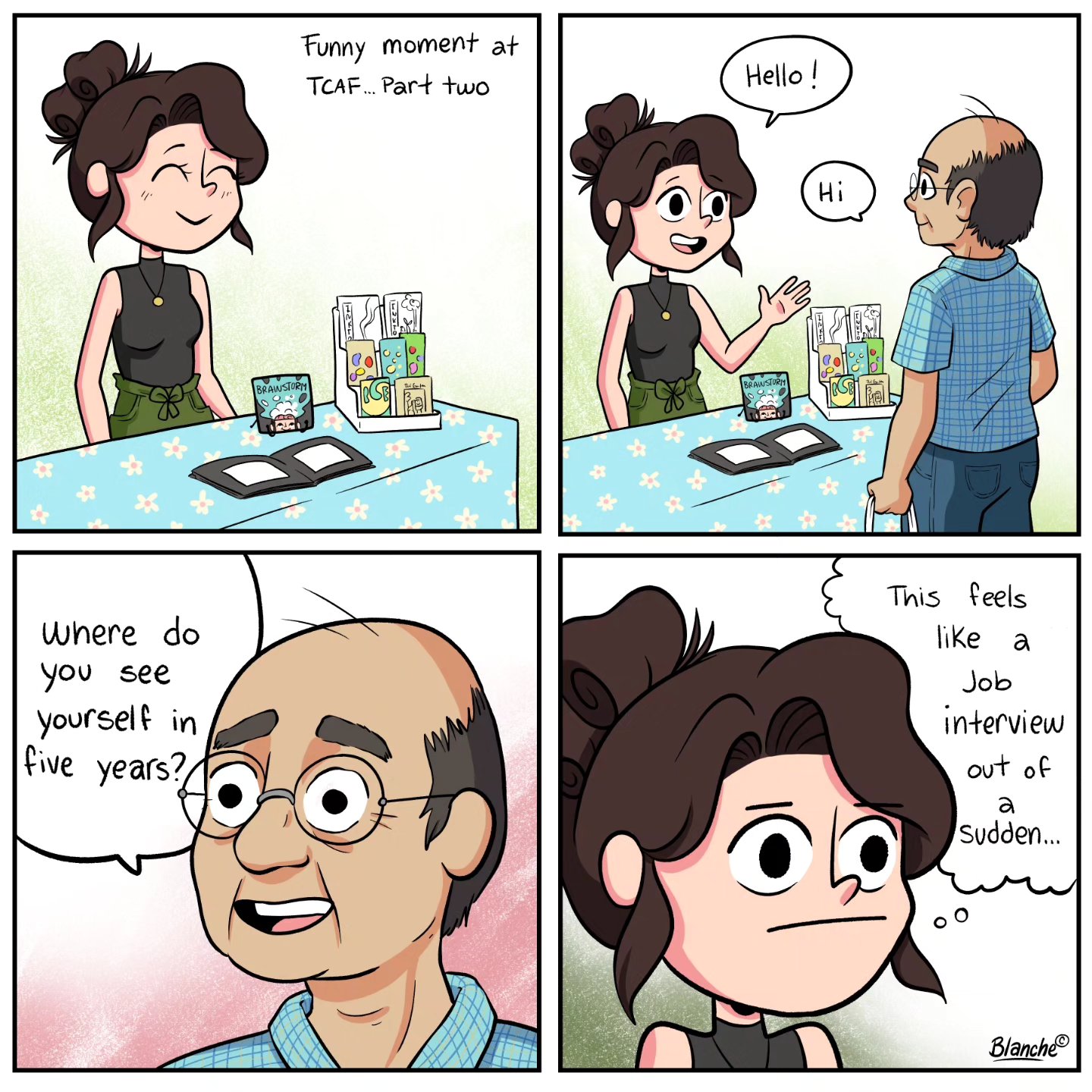 20 Blanche Draw Comics That Surprise You with Every Ending | Comics To Read